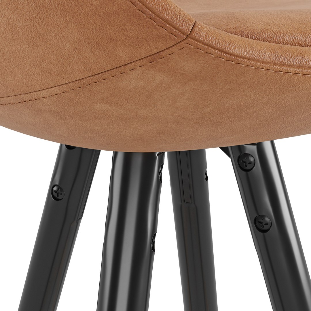 3D Bar Stool Stag - TurboSquid 1746552