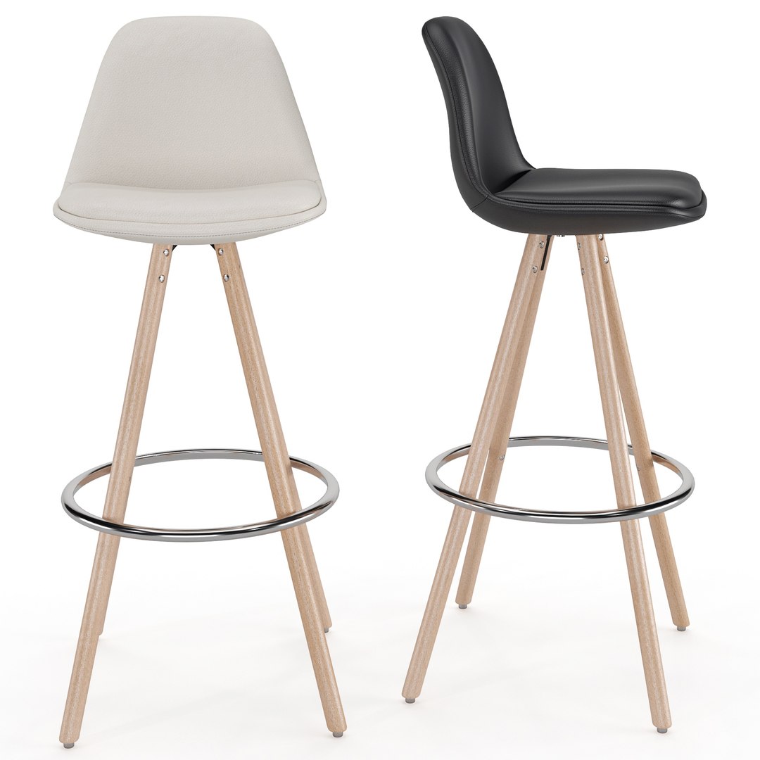 3D Bar Stool Stag - TurboSquid 1746552