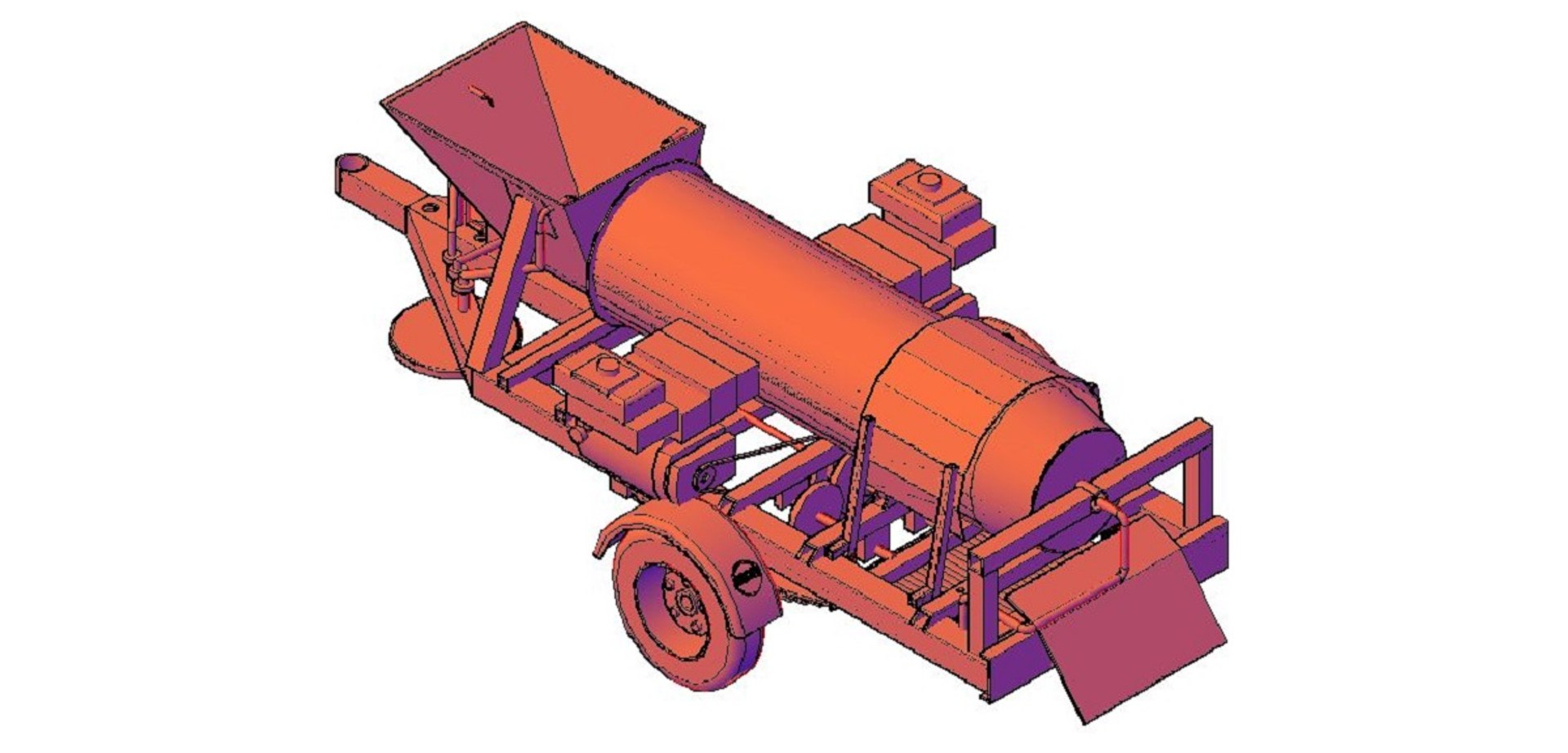 Trommel 1 Axle Dwg
