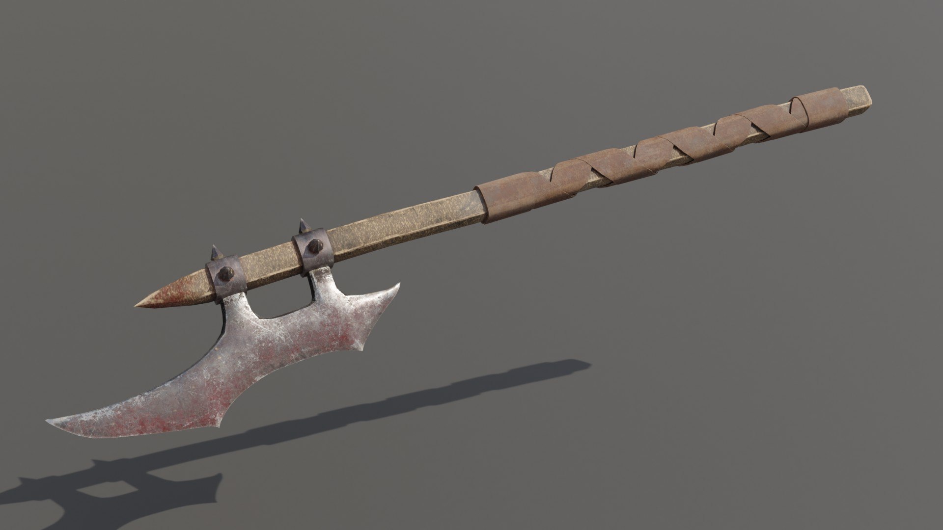 3D Orc Bardiche - TurboSquid 1447231