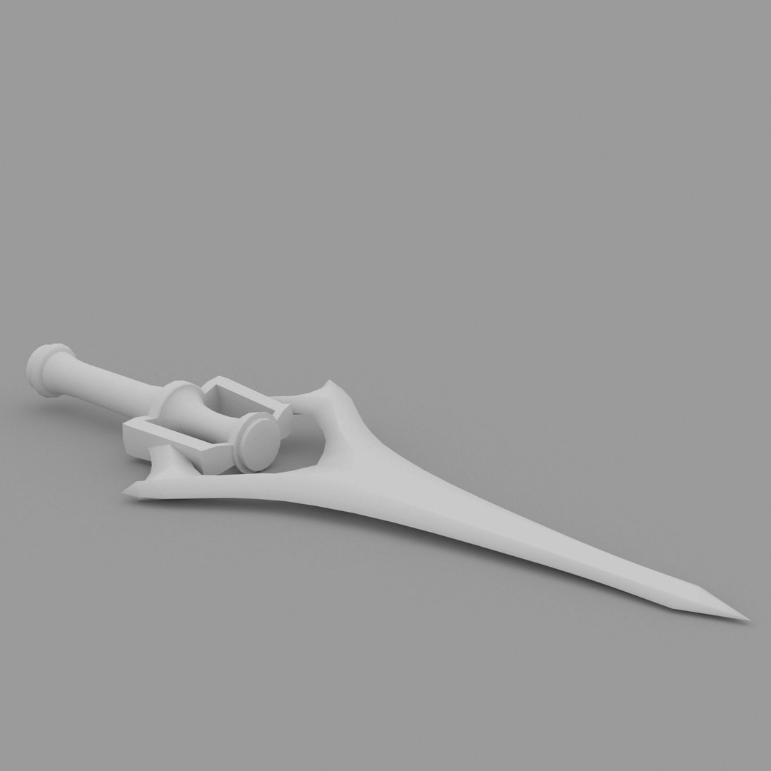 3d Max Sword Dagger