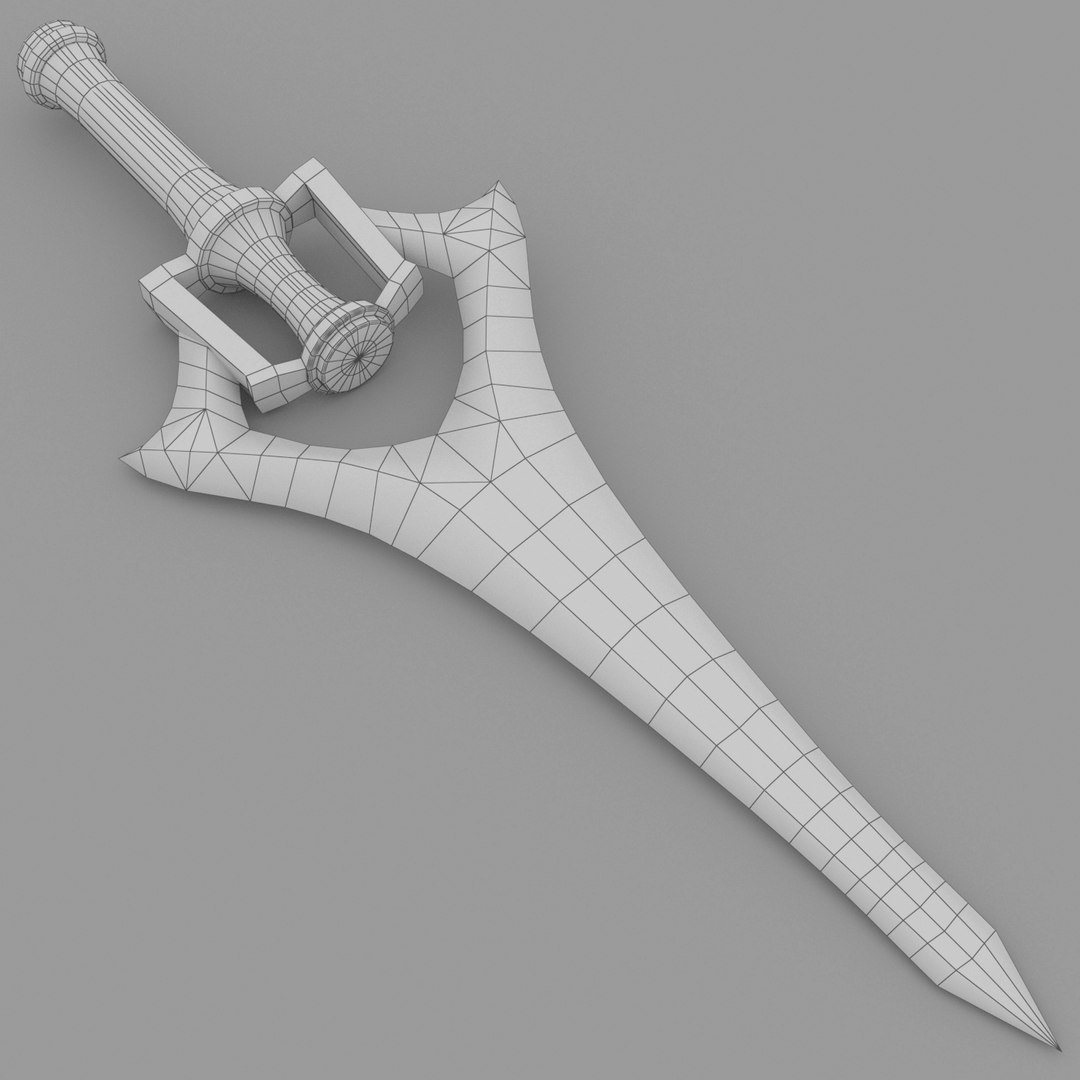 3d Max Sword Dagger