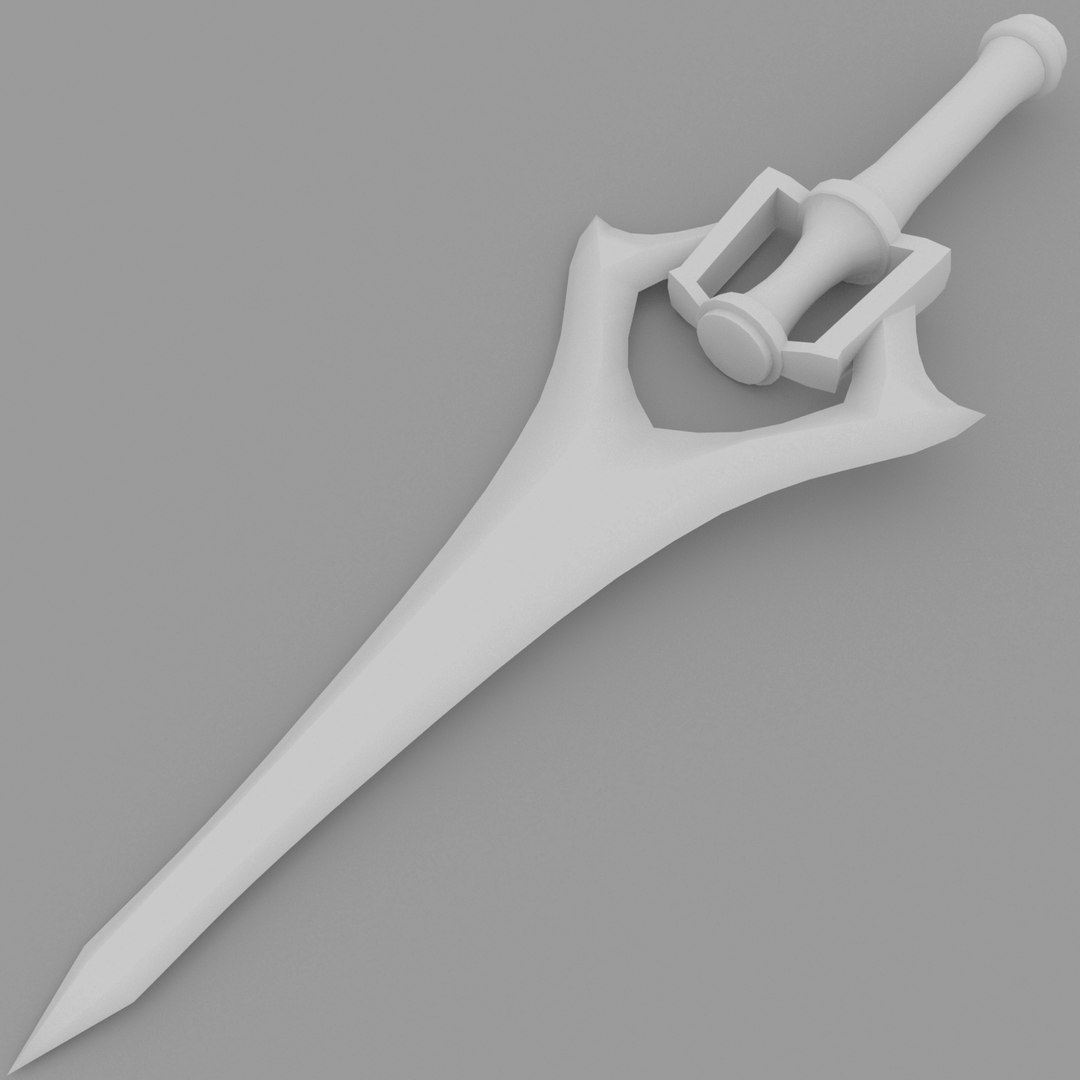 3d Max Sword Dagger
