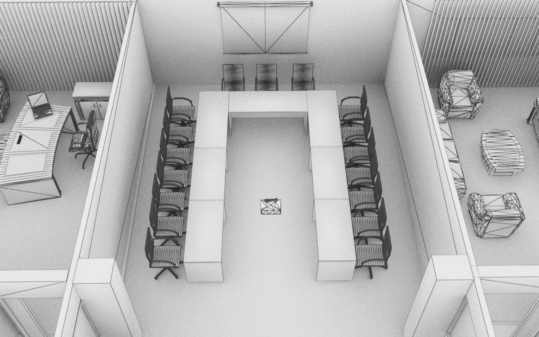 Office Floor Model - TurboSquid 1497182