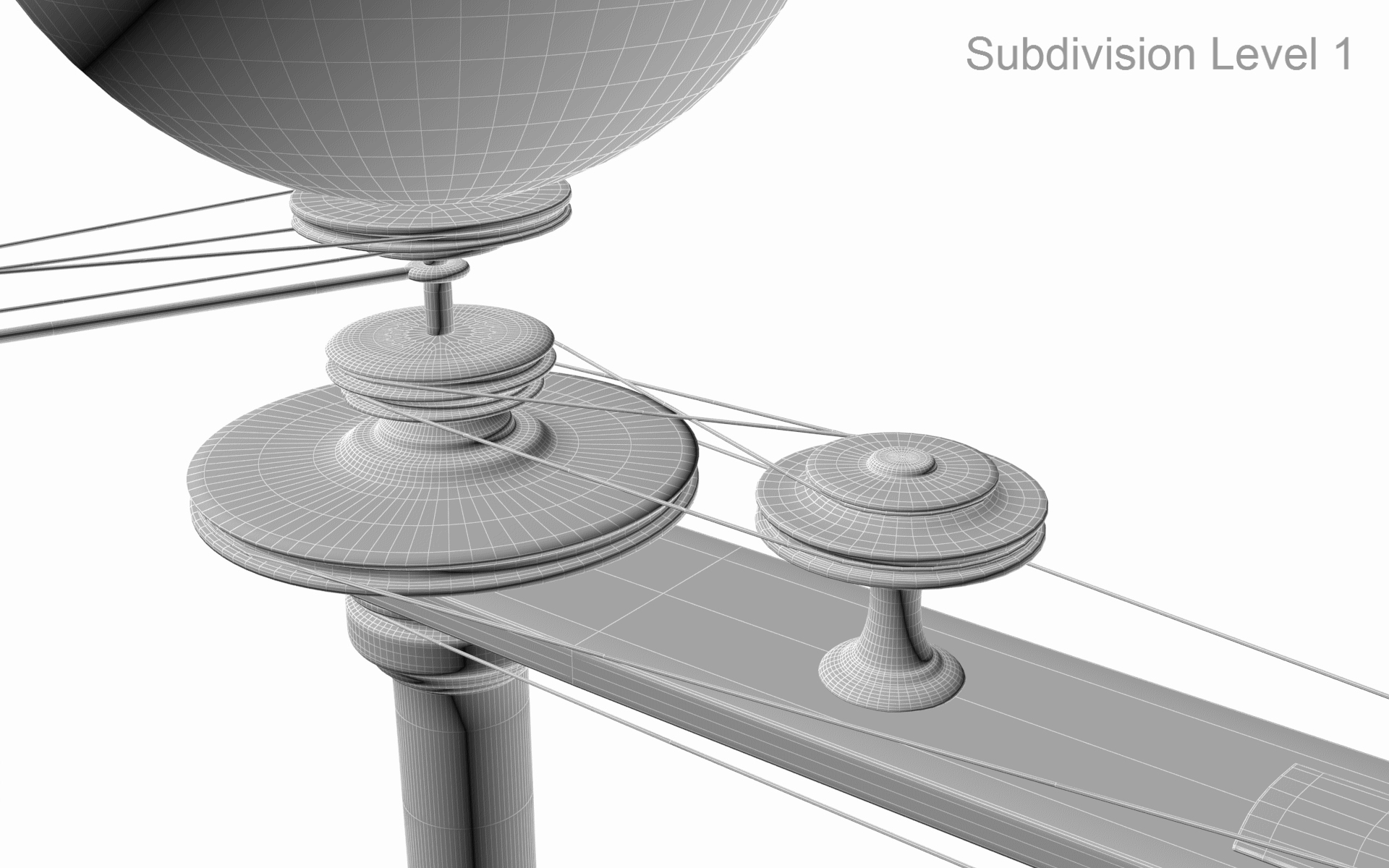 3D model planetarium orrery - TurboSquid 1233026