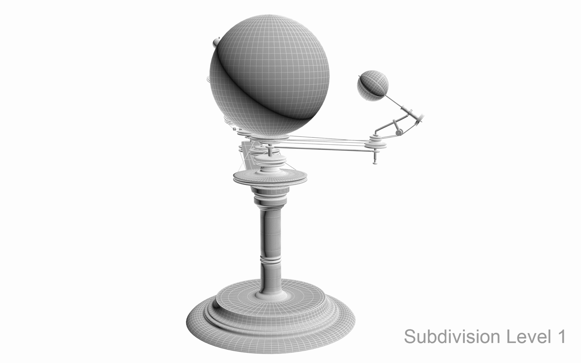 3D model planetarium orrery - TurboSquid 1233026