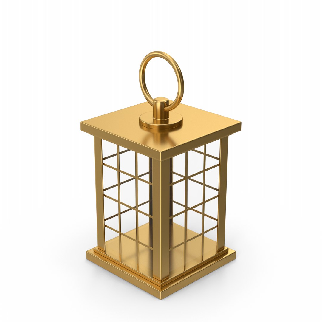 Gold Lantern 3D - TurboSquid 2182023