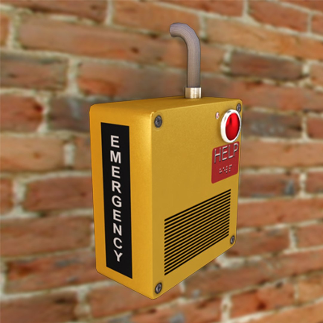 emergency box 3d model