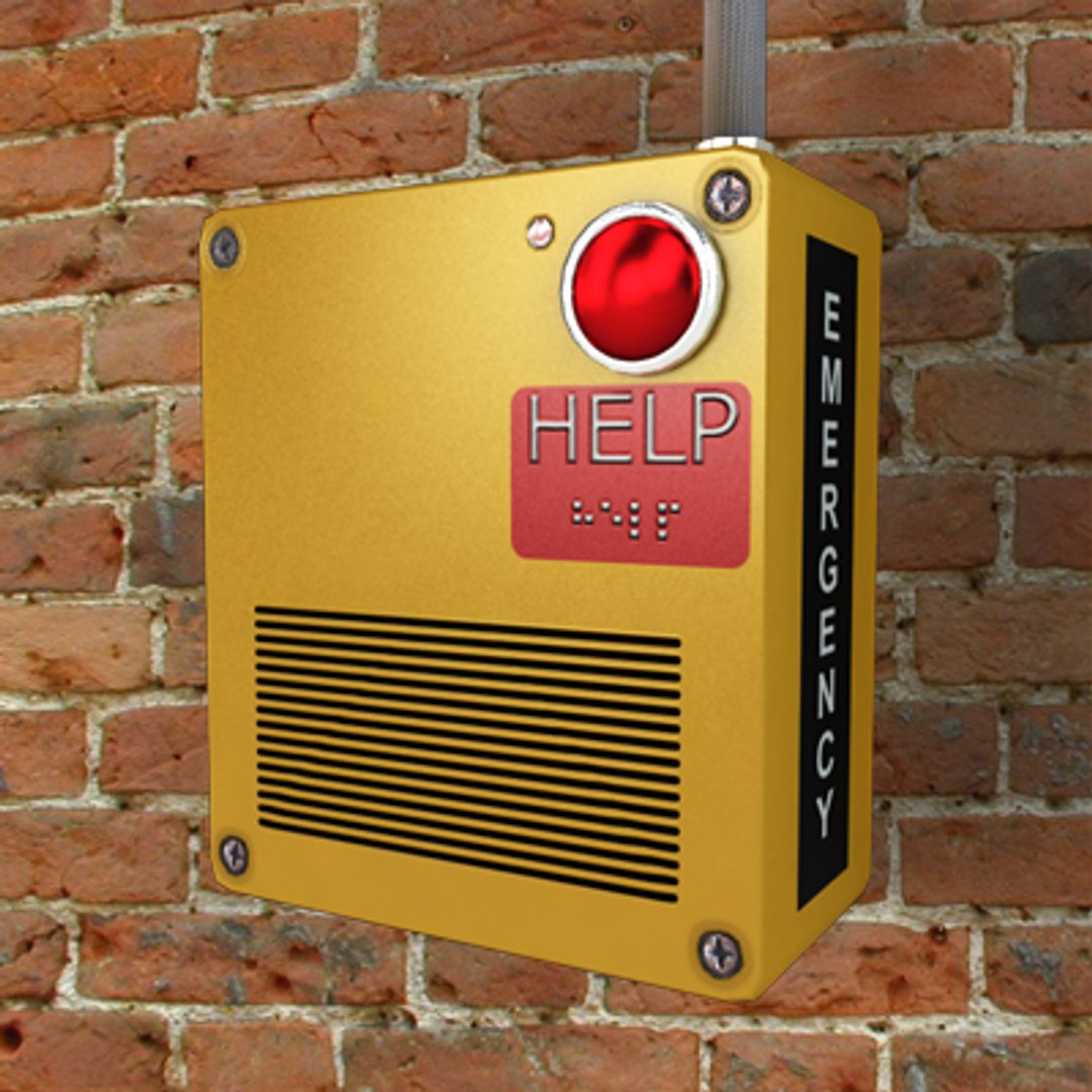 emergency box 3d model