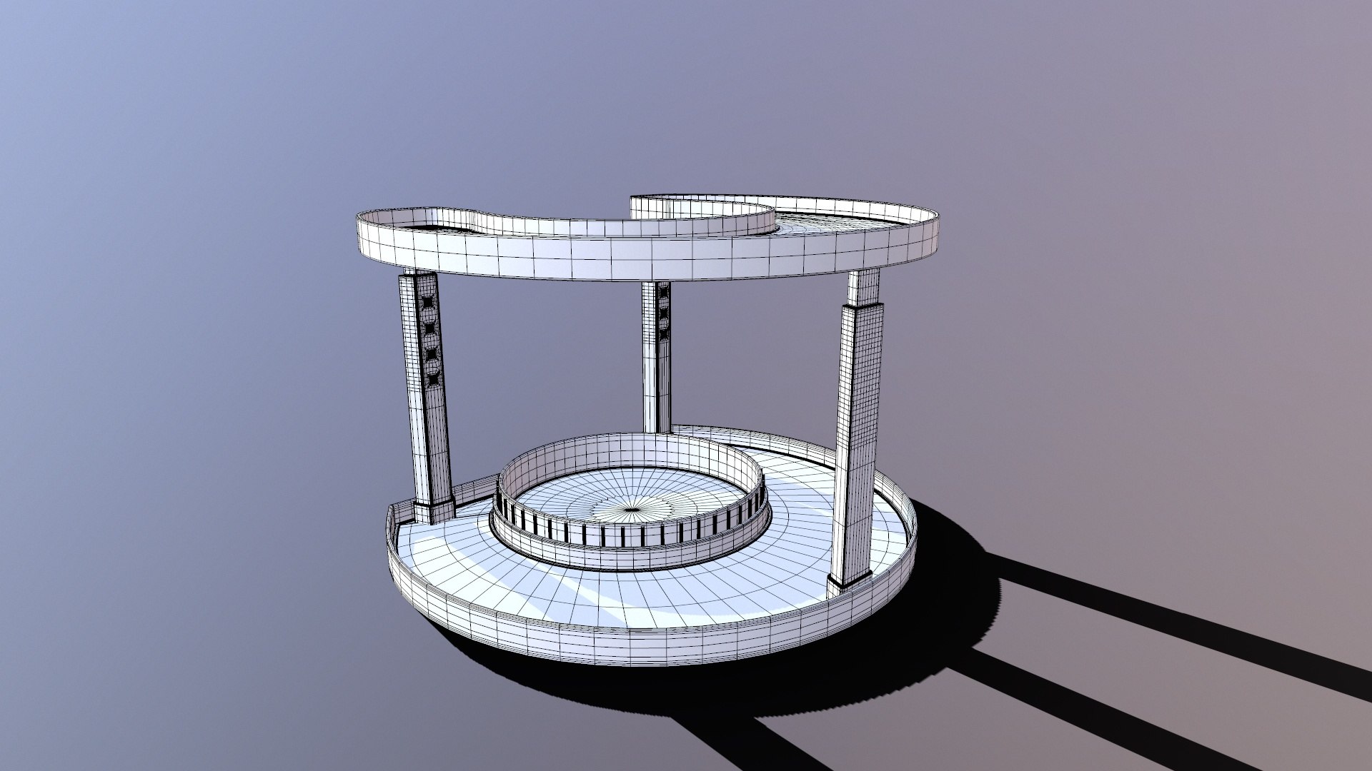 3D Racks Rotating Holder - TurboSquid 2236615