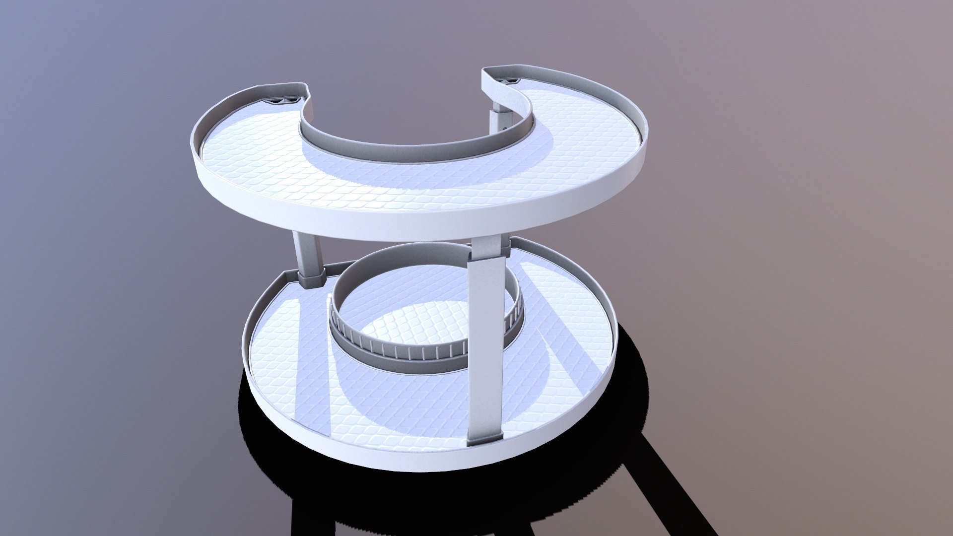 3D Racks Rotating Holder - TurboSquid 2236615