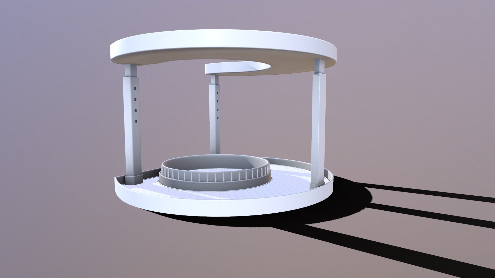 3D Racks Rotating Holder - TurboSquid 2236615