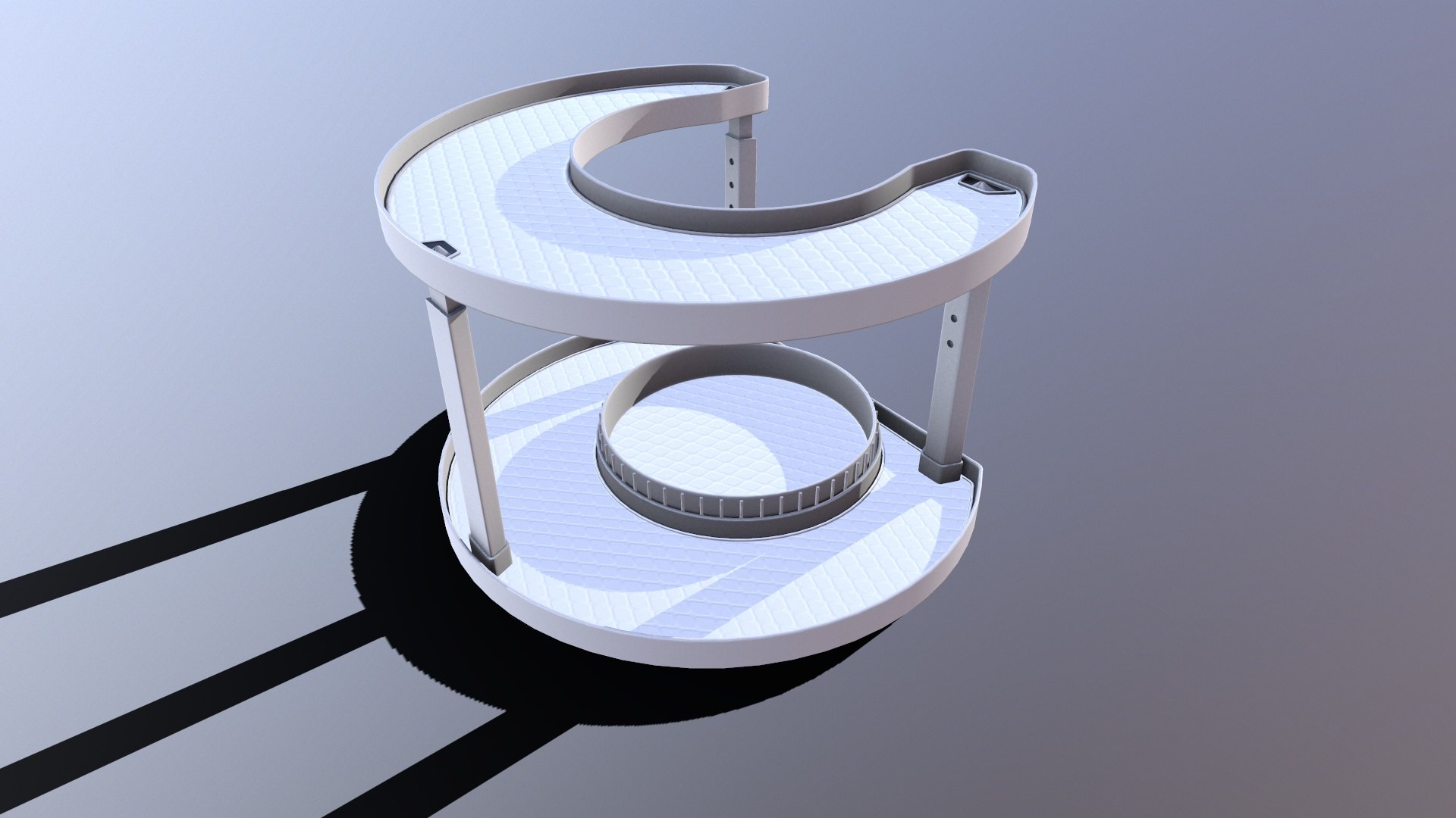 3D Racks Rotating Holder - TurboSquid 2236615