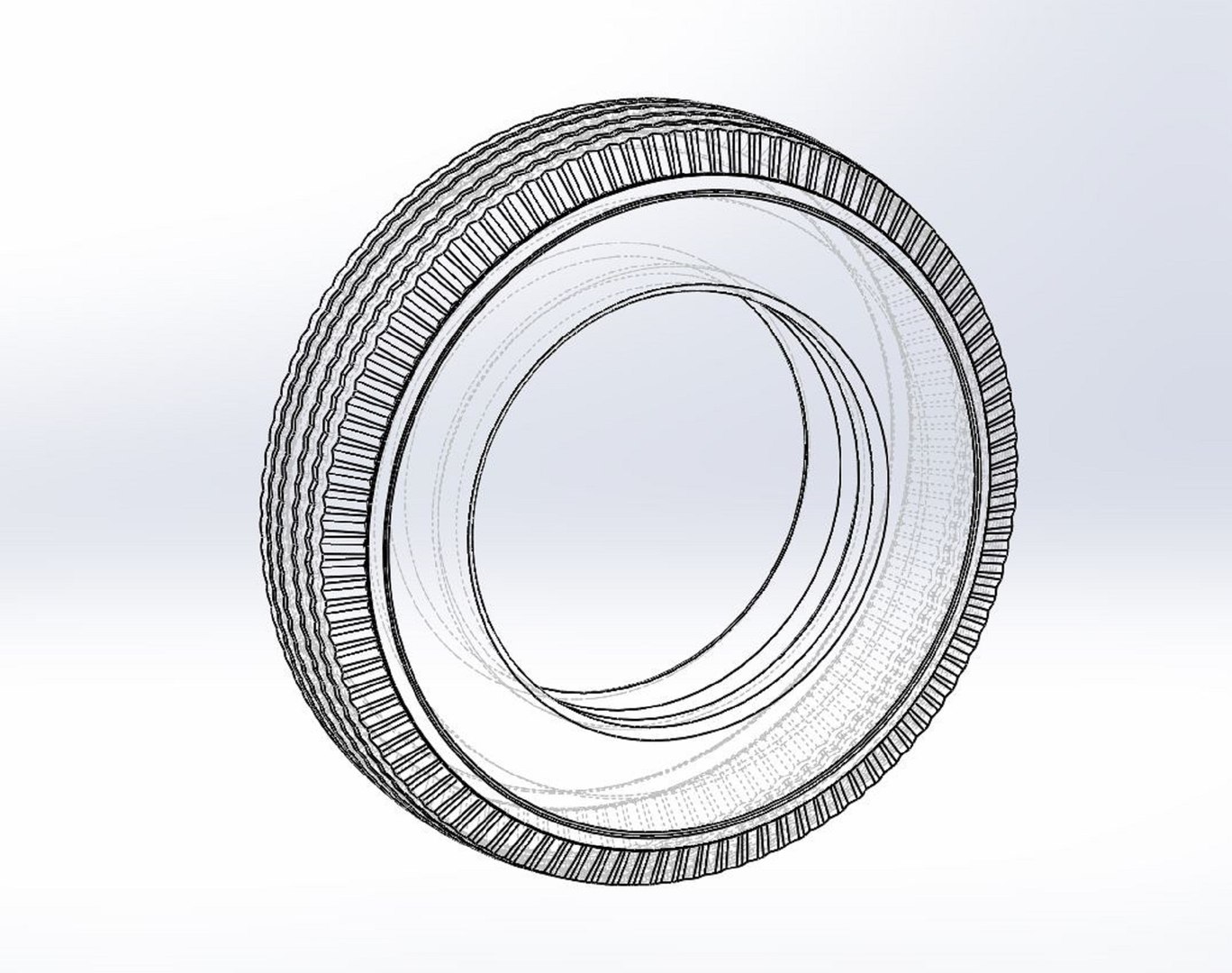 Diecast Whitewall Tire Scale 1 To 25 3D Model - TurboSquid 2016039