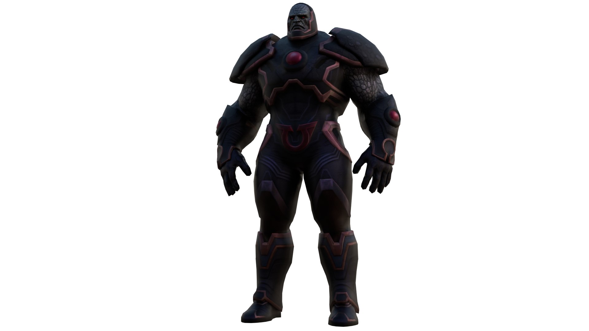 3D Darkseid 3D Model Rigged Game Ready Supervillain Model - TurboSquid ...