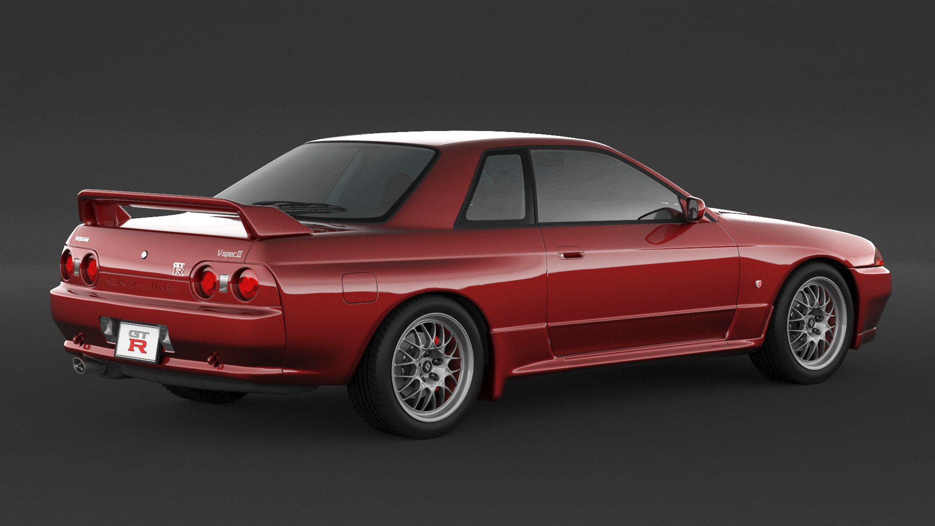 3D Nissan Skyline GT-R R32 V-spec II Model - TurboSquid 1824778