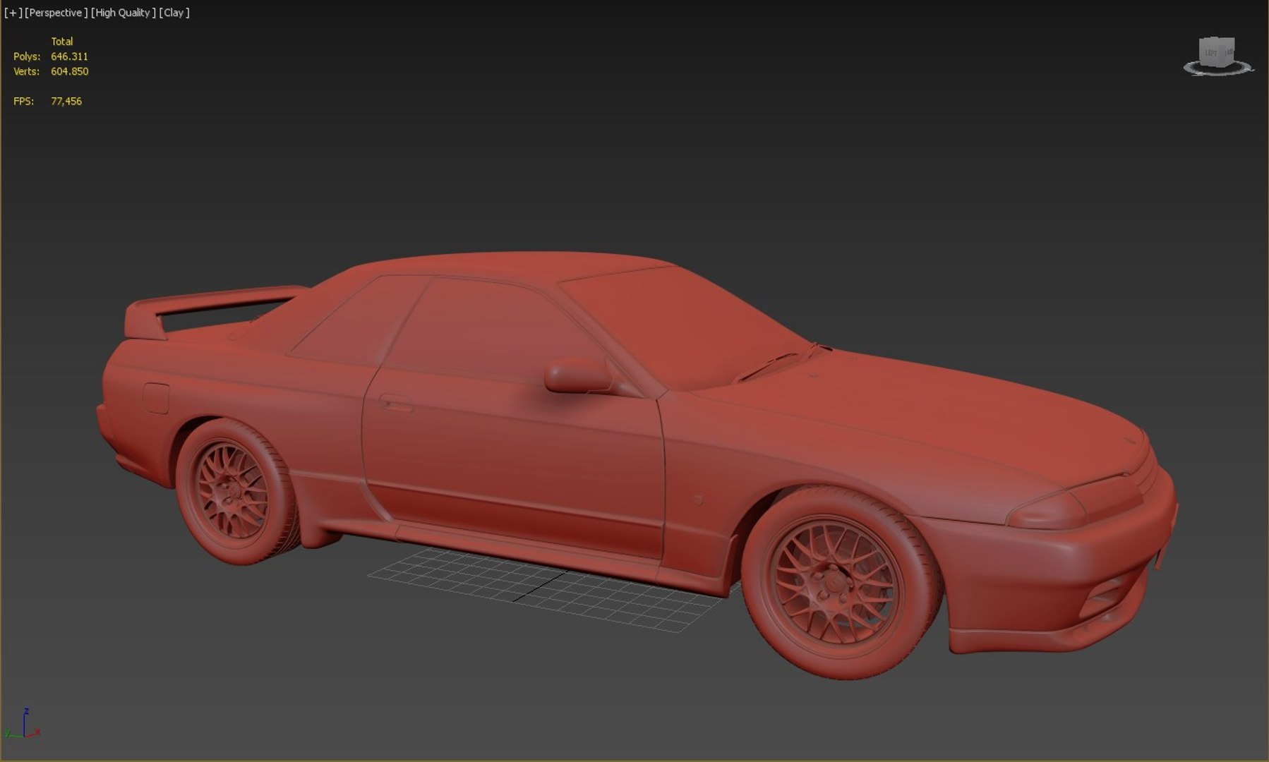 3D Nissan Skyline GT-R R32 V-spec II Model - TurboSquid 1824778