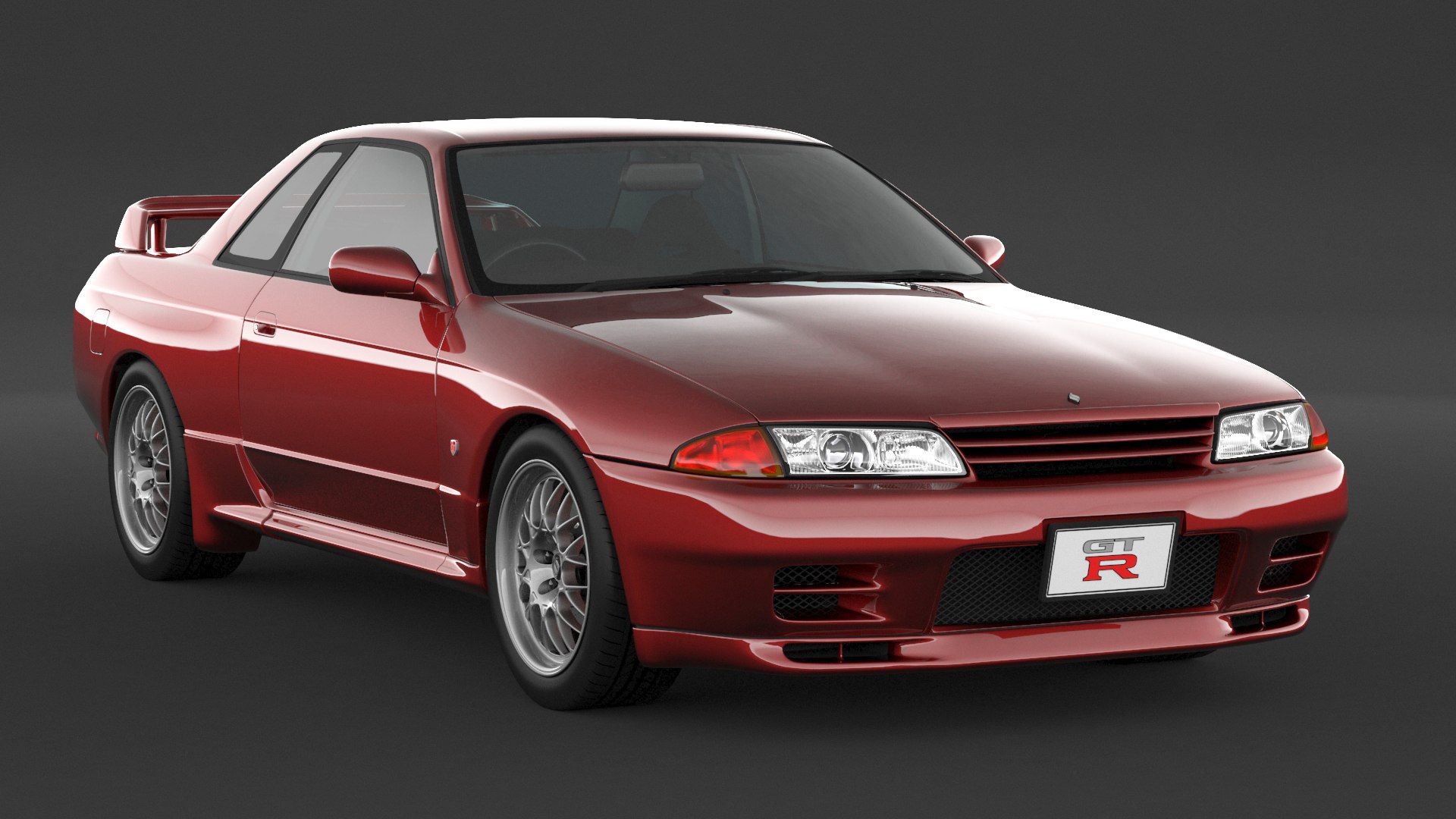 3D Nissan Skyline GT-R R32 V-spec II Model - TurboSquid 1824778
