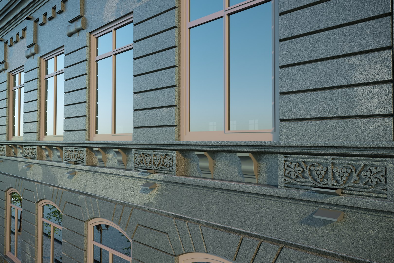 3D Building Old - TurboSquid 1470257