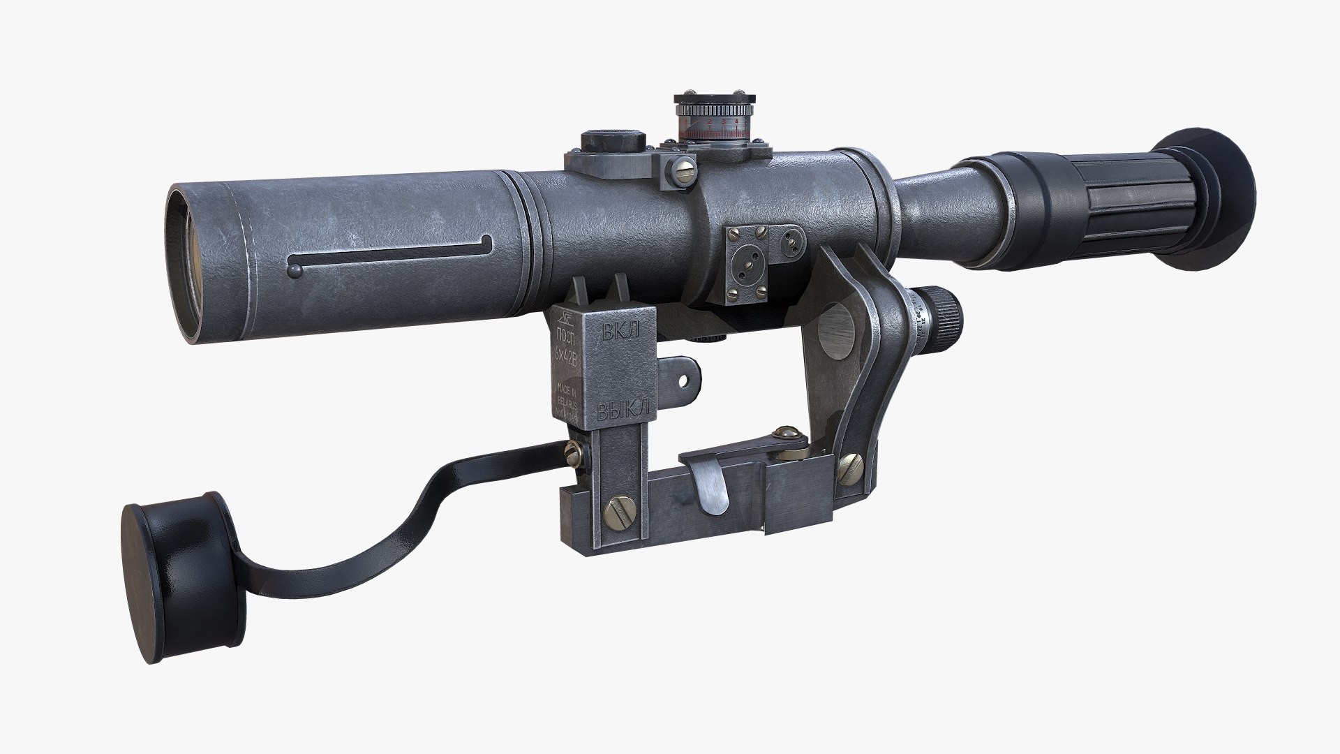 3D Model Optical Scope SVD - TurboSquid 1843418