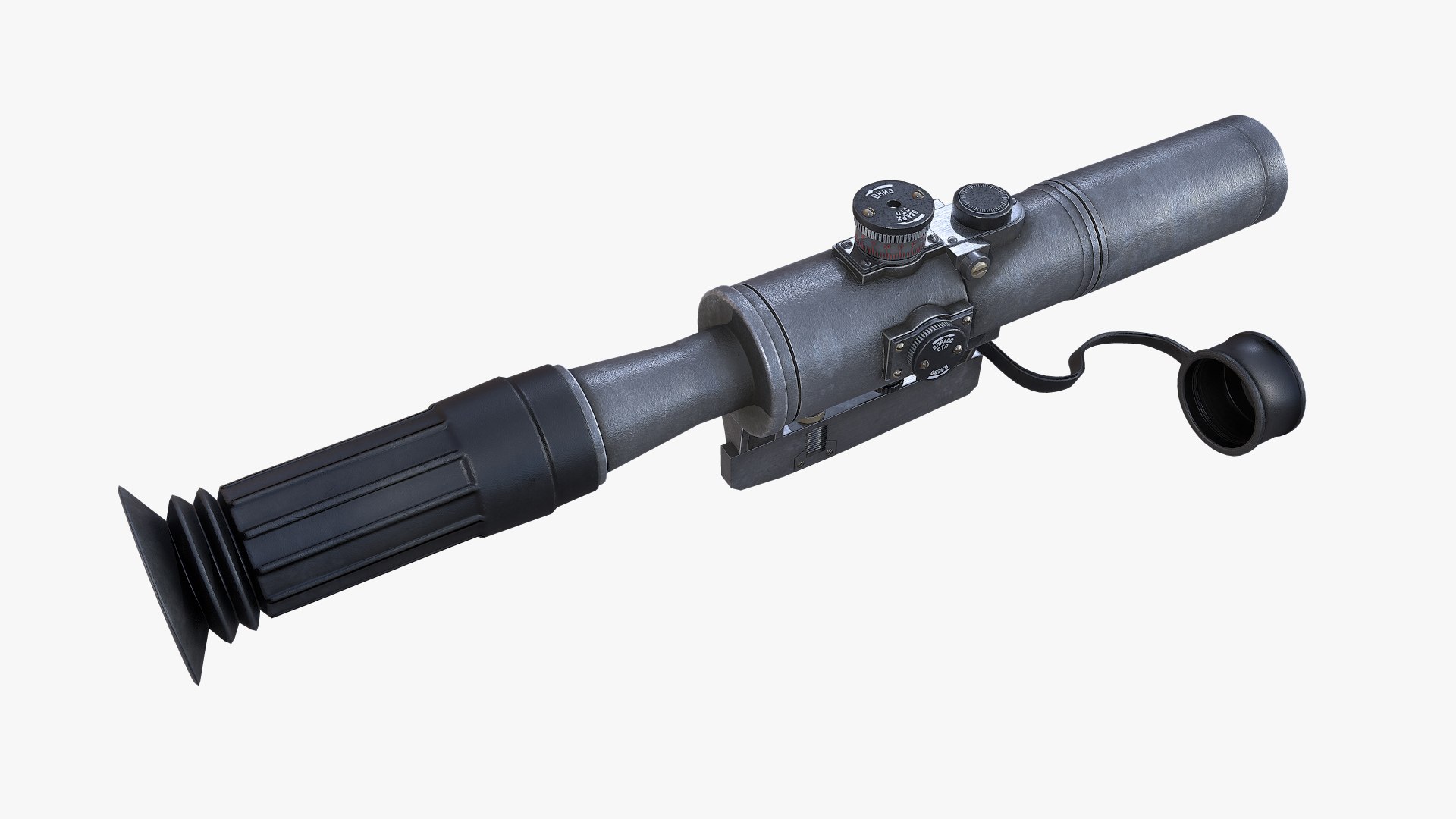 3D Model Optical Scope SVD - TurboSquid 1843418