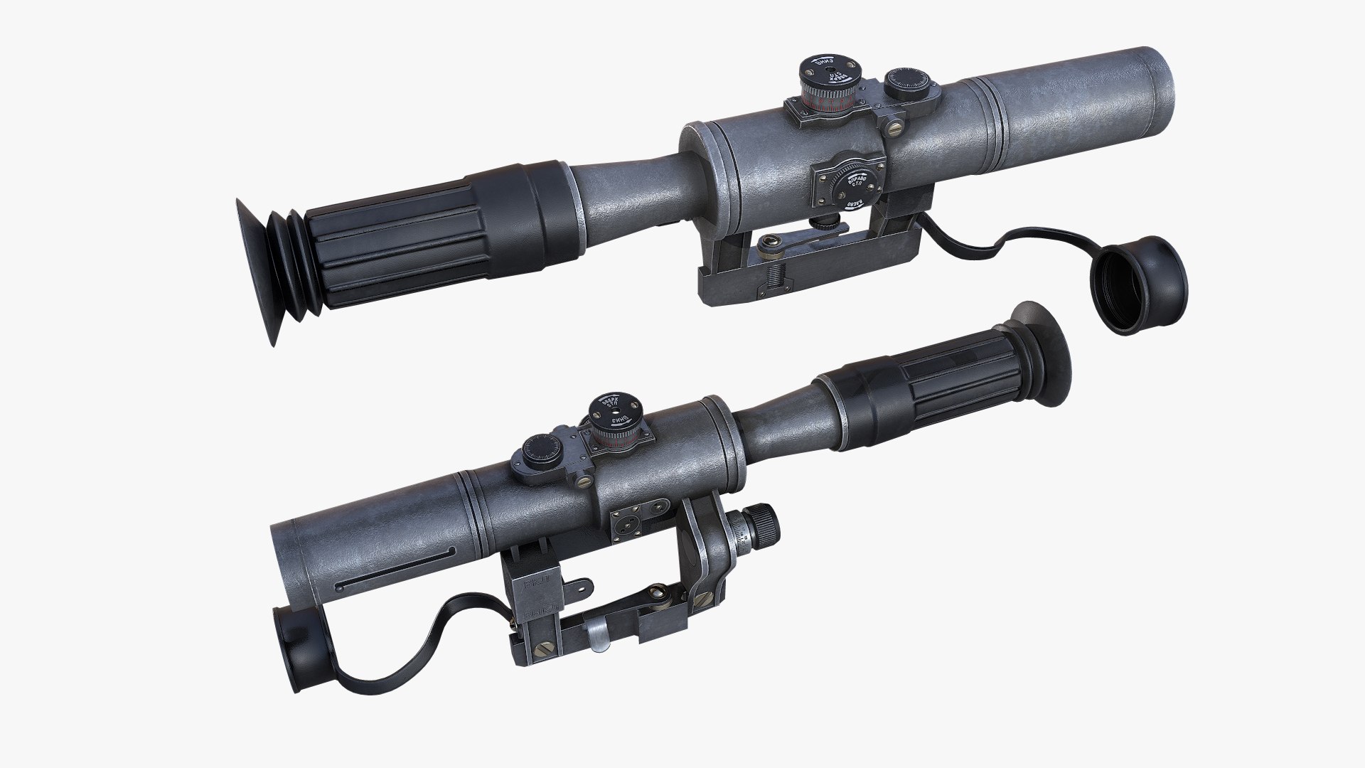 3D Model Optical Scope SVD - TurboSquid 1843418