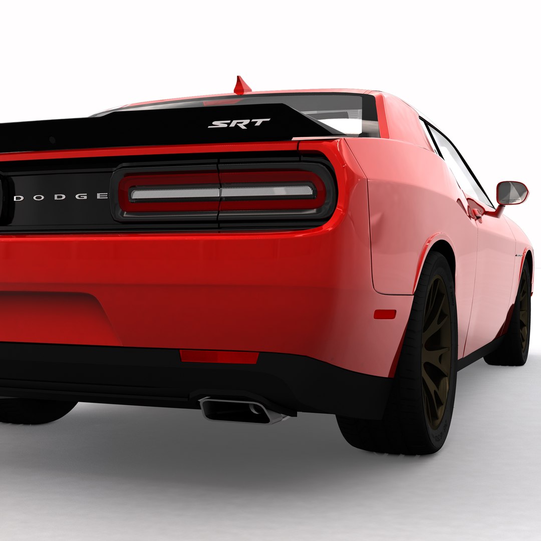 3d 2015 Dodge Challenger Model