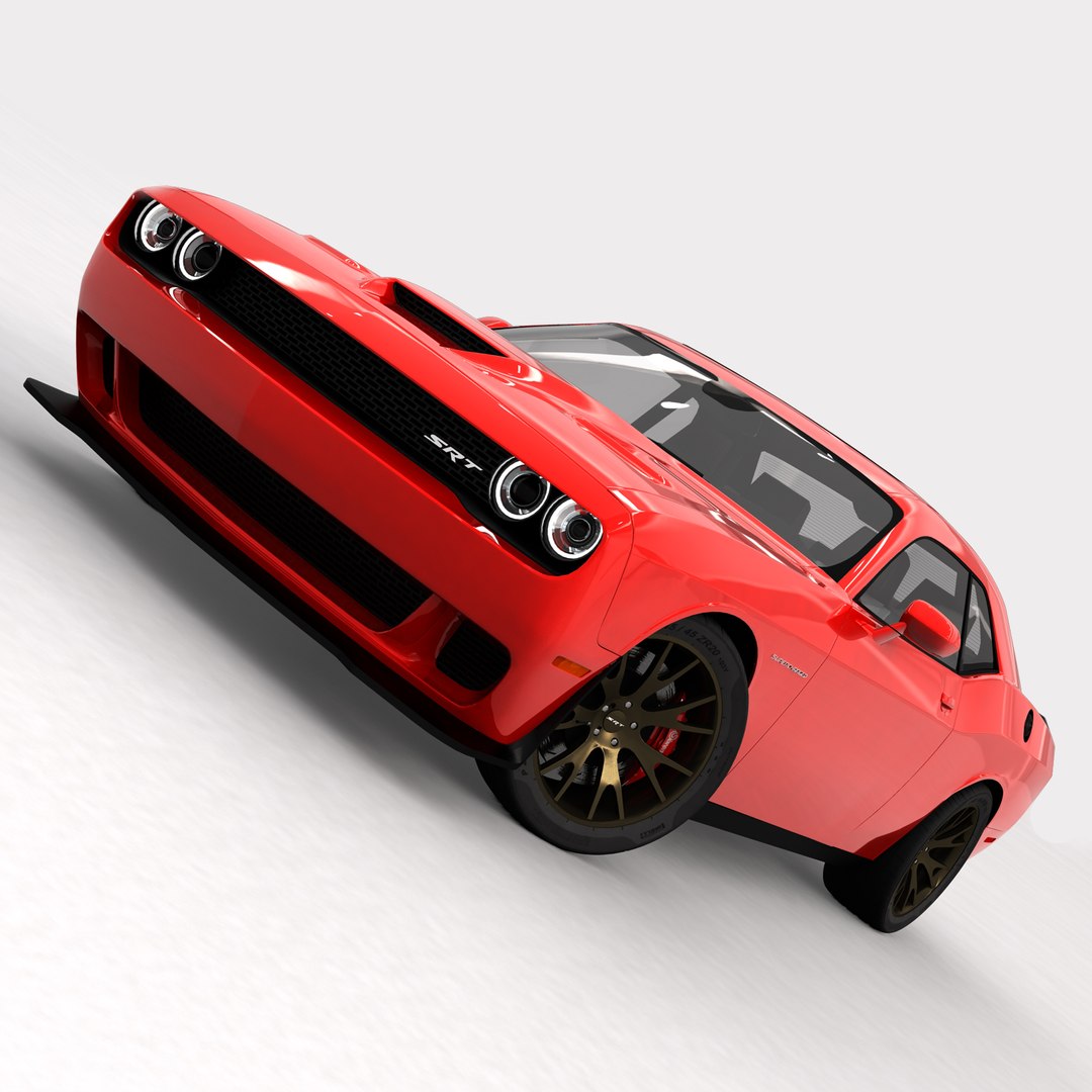 3d 2015 Dodge Challenger Model