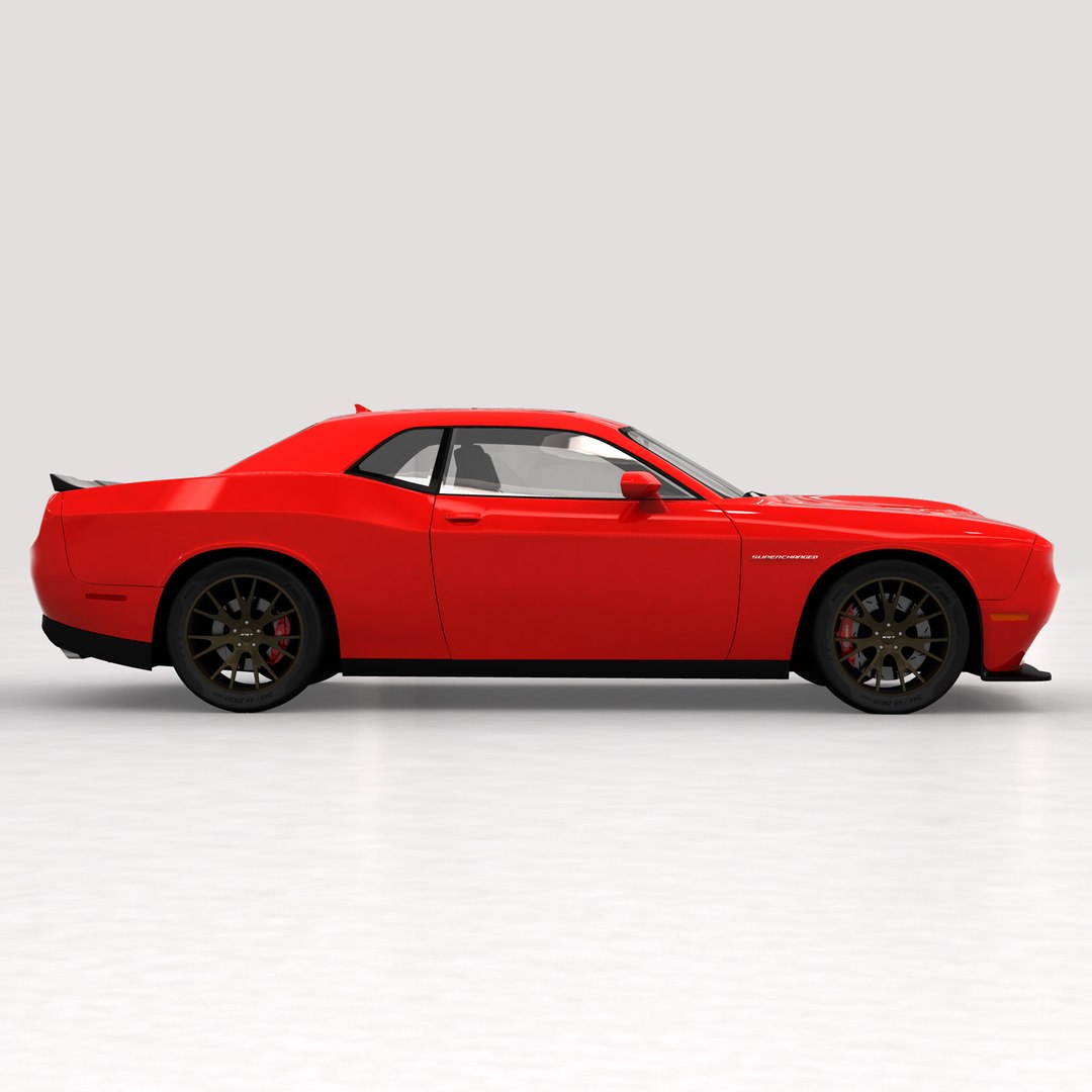 3d 2015 Dodge Challenger Model