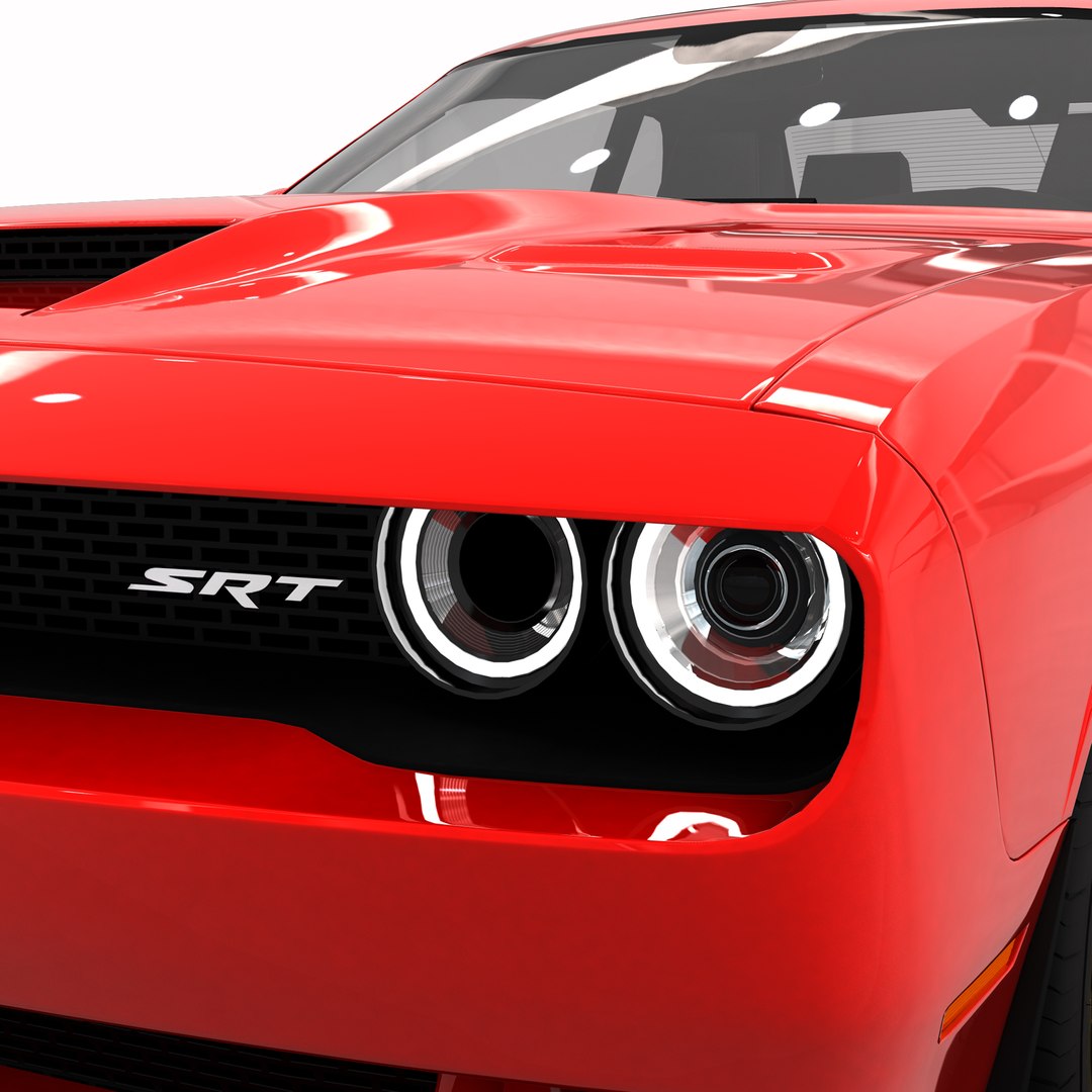 3d 2015 Dodge Challenger Model