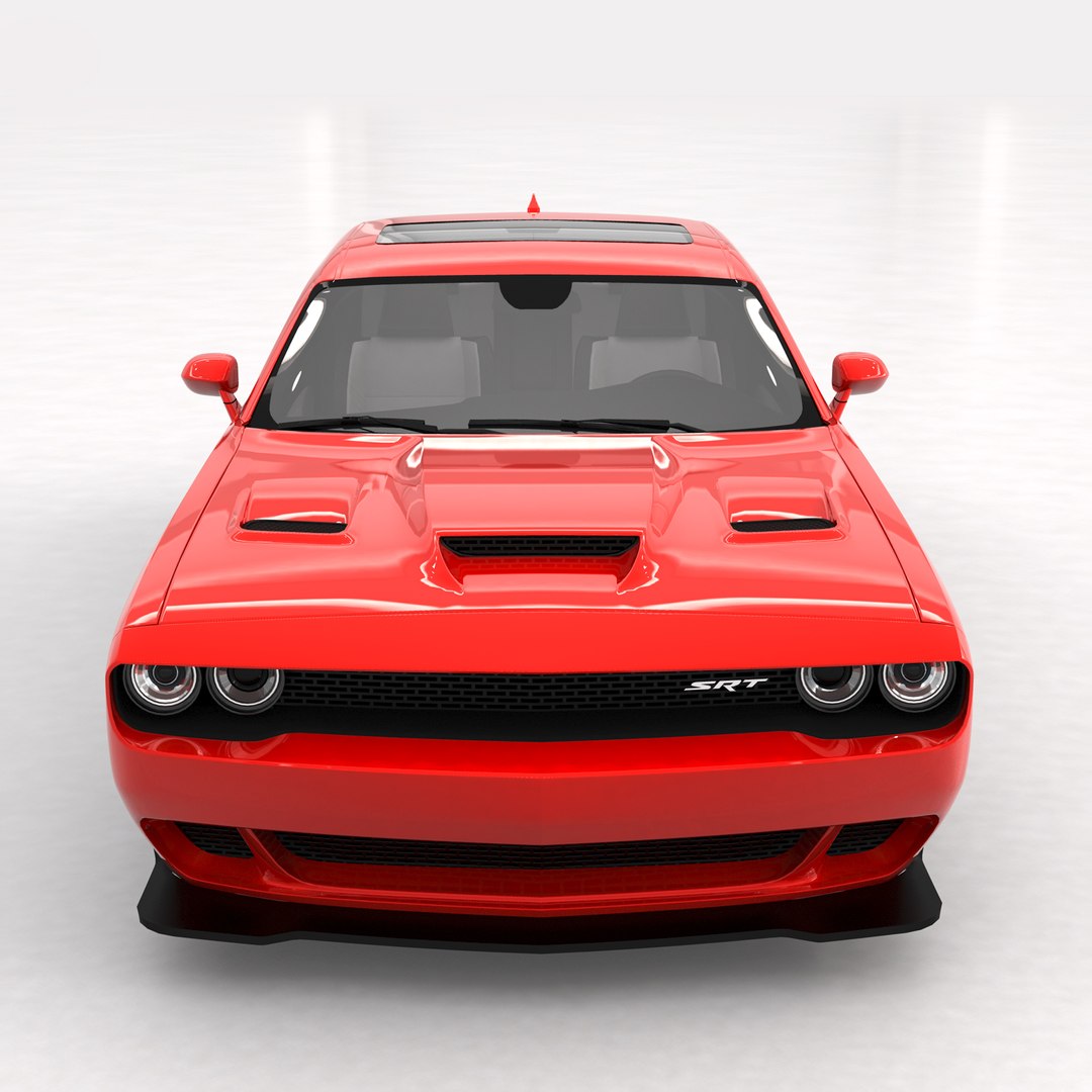 3d 2015 Dodge Challenger Model