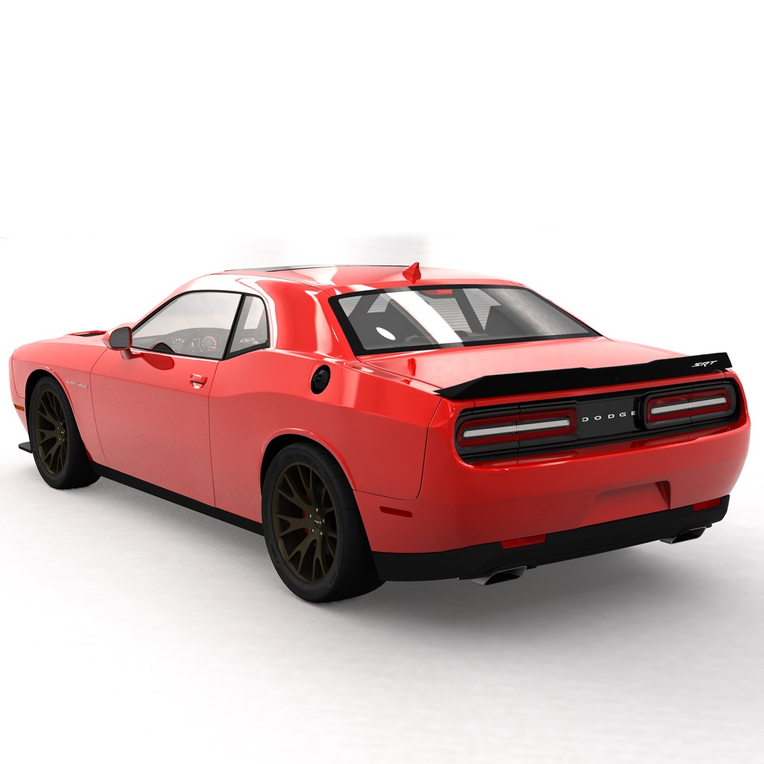 3d 2015 Dodge Challenger Model