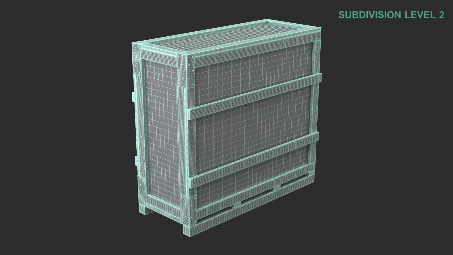 3D Shipping Crate - TurboSquid 2042571