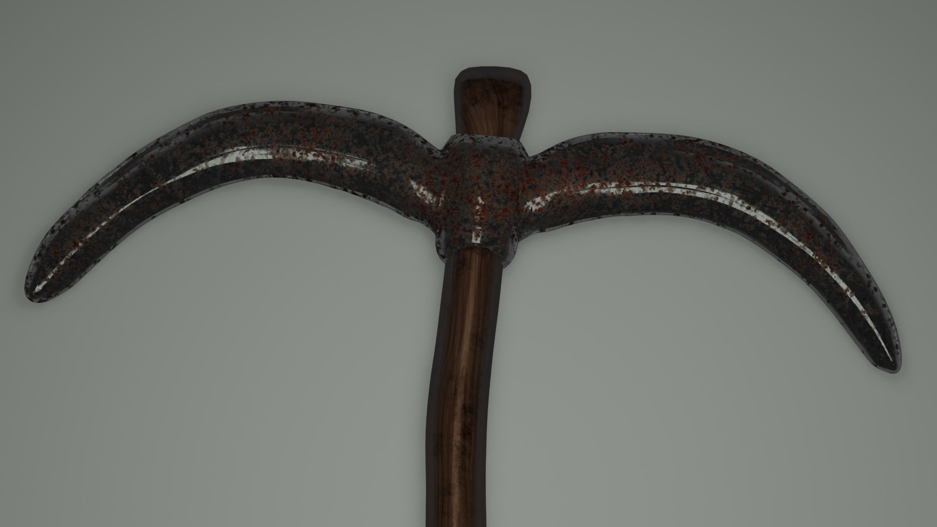 3D Rusty Pickaxe - TurboSquid 2432038