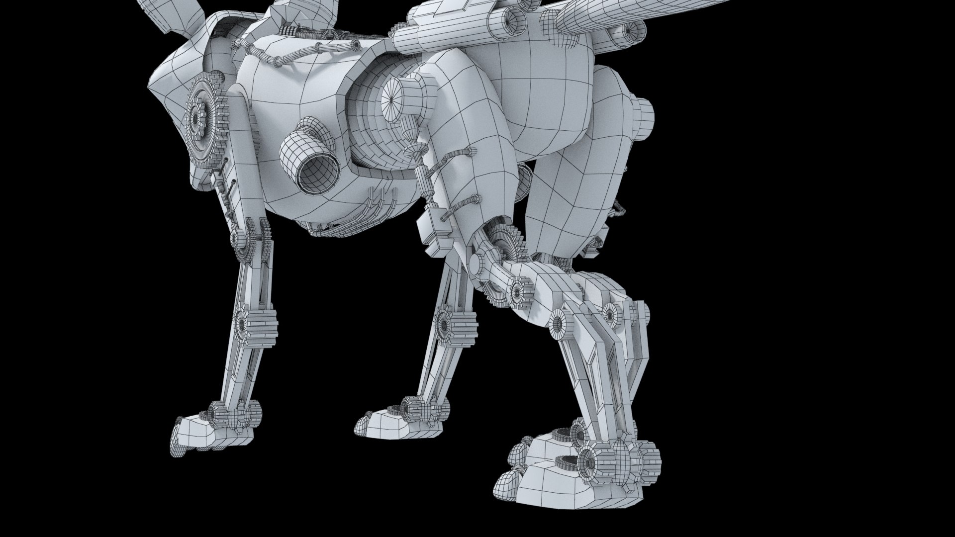 3D Mechanik Fox Animation - TurboSquid 1487261