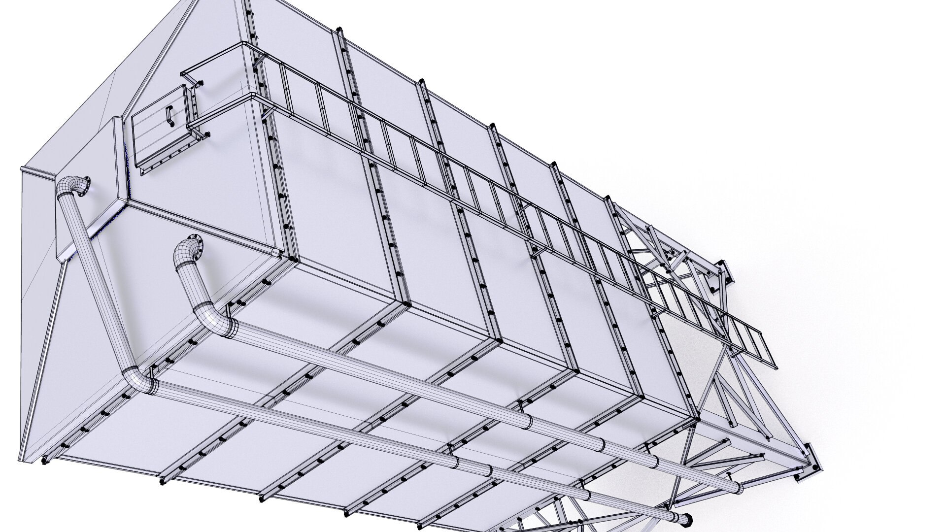 3D Rectangular Silo Storage 18 - TurboSquid 1745734