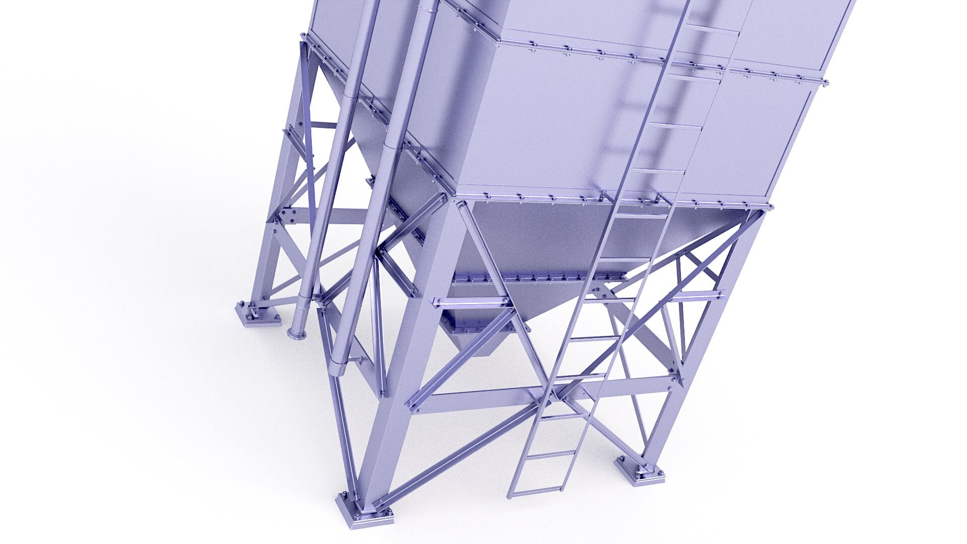 3D Rectangular Silo Storage 18 - TurboSquid 1745734