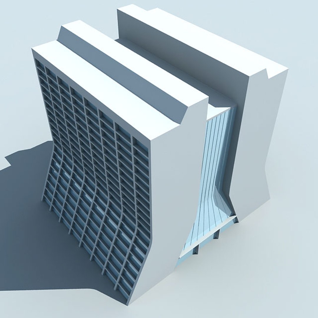 3d Dxf Building