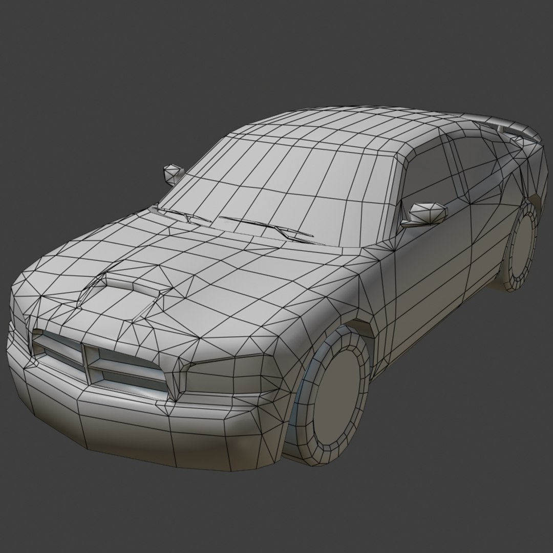 3d Model Luxury Car