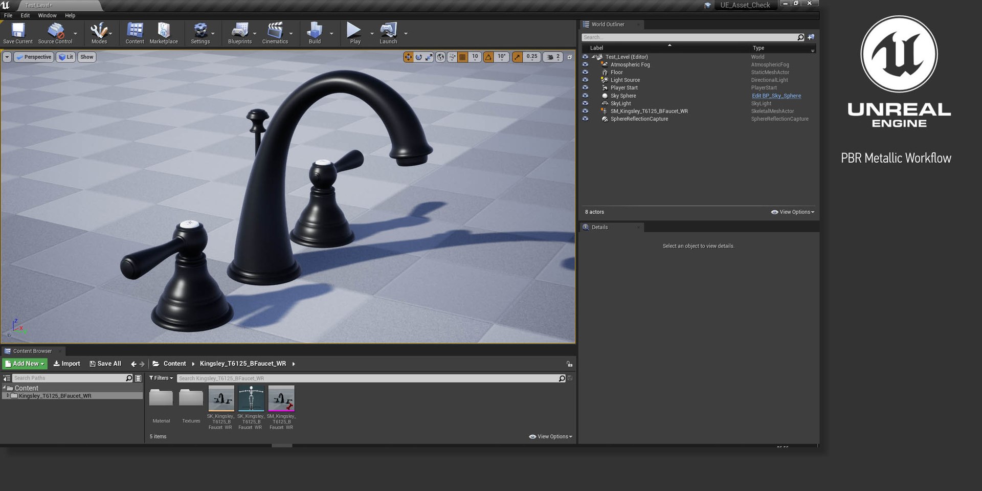 3D Model Moen Kingsley T6125 Two-handle - TurboSquid 1574826