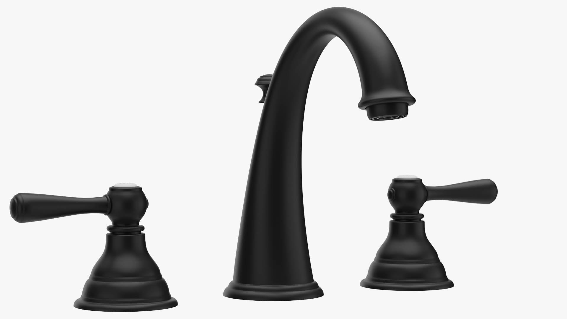 3D Model Moen Kingsley T6125 Two-handle - TurboSquid 1574826