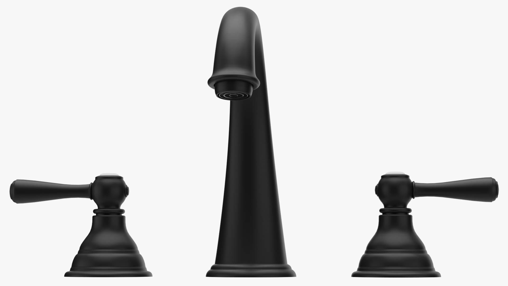 3D Model Moen Kingsley T6125 Two-handle - TurboSquid 1574826