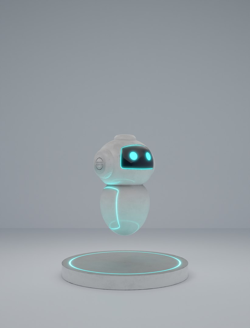3D Low Poly Robot - TurboSquid 2374338