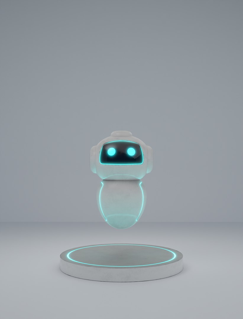 3D Low Poly Robot - TurboSquid 2374338