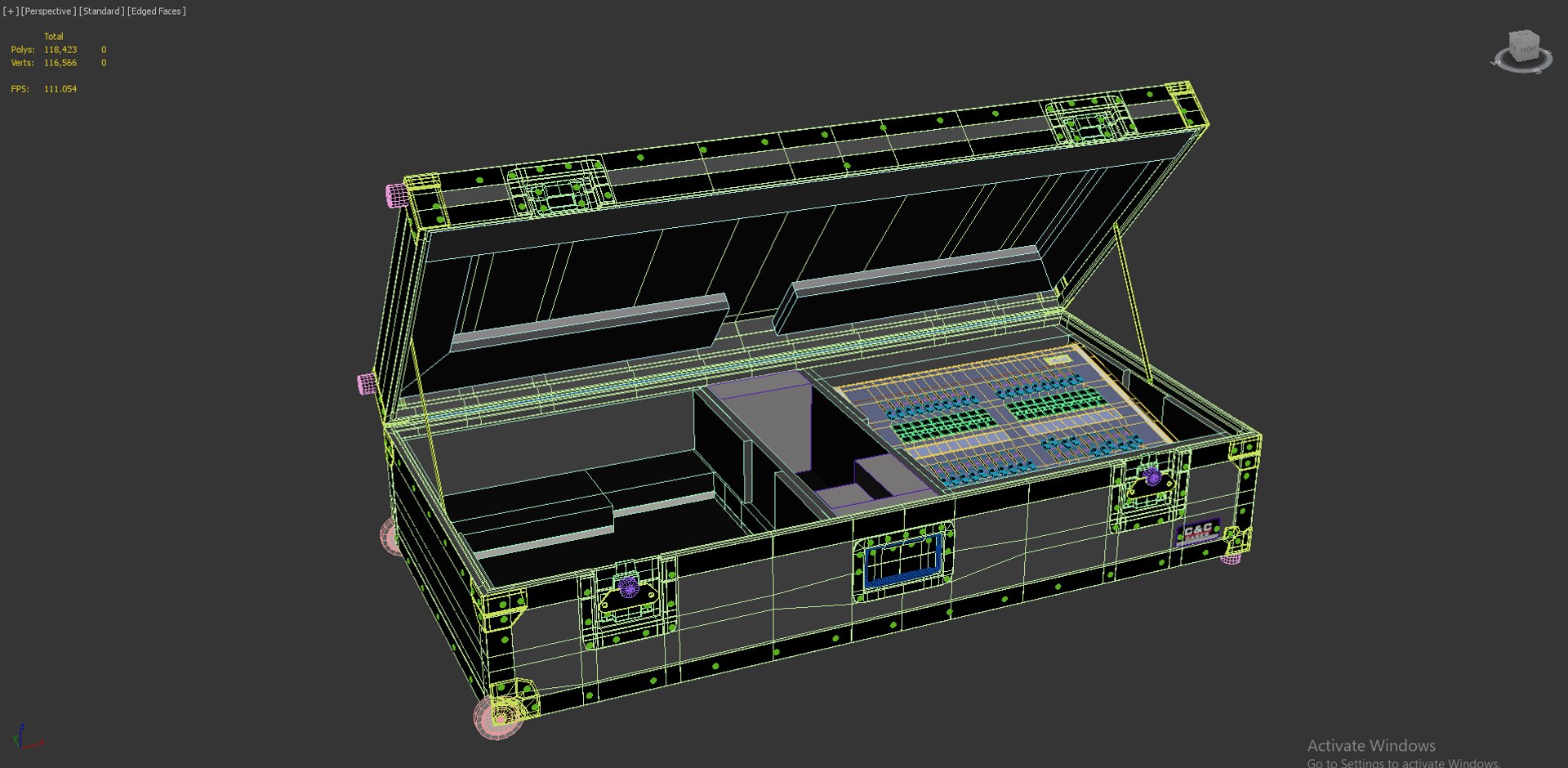 3D Flight Cases With Device Small 01 - TurboSquid 1756151