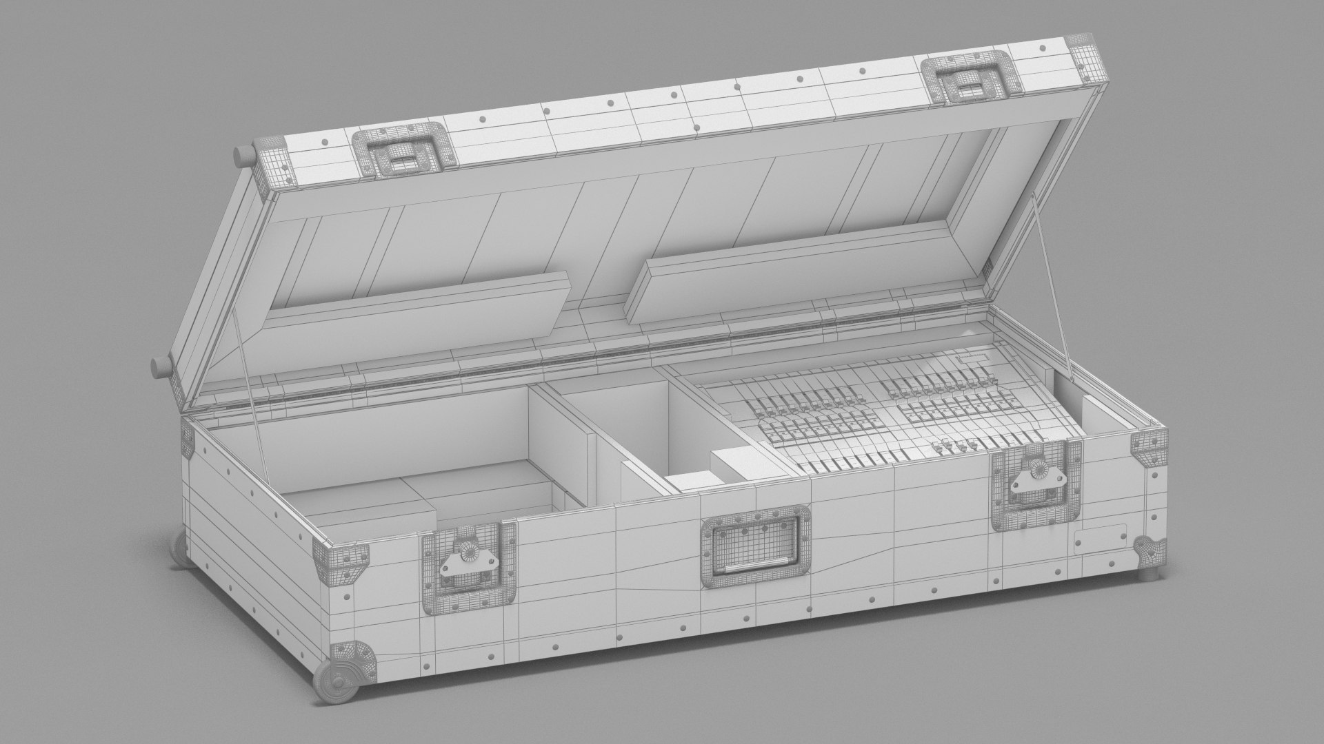 3D Flight Cases With Device Small 01 - TurboSquid 1756151