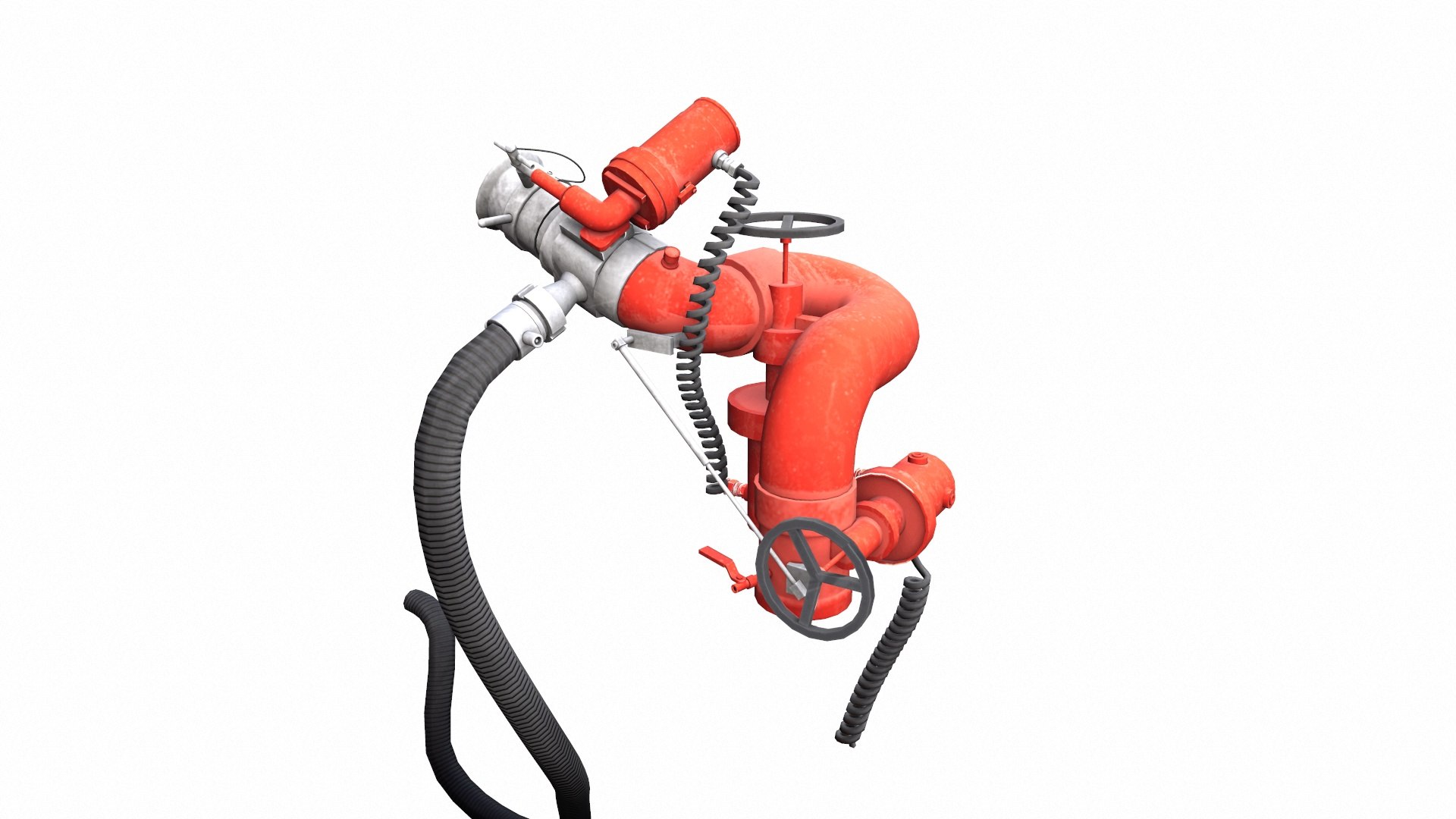 3D Fire Hose HVLR - TurboSquid 2333940
