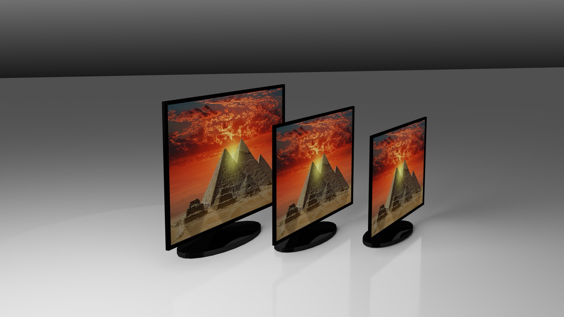 55 Inch HDTV 3D Model - TurboSquid 2098452