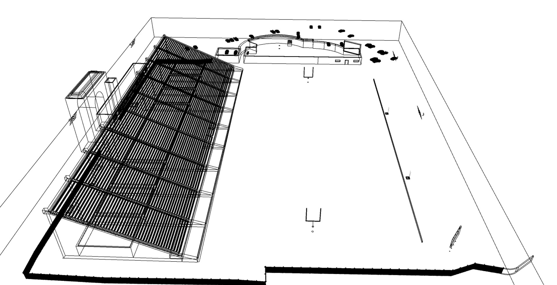 3D Indiana State University Football Stadium - TurboSquid 2011741