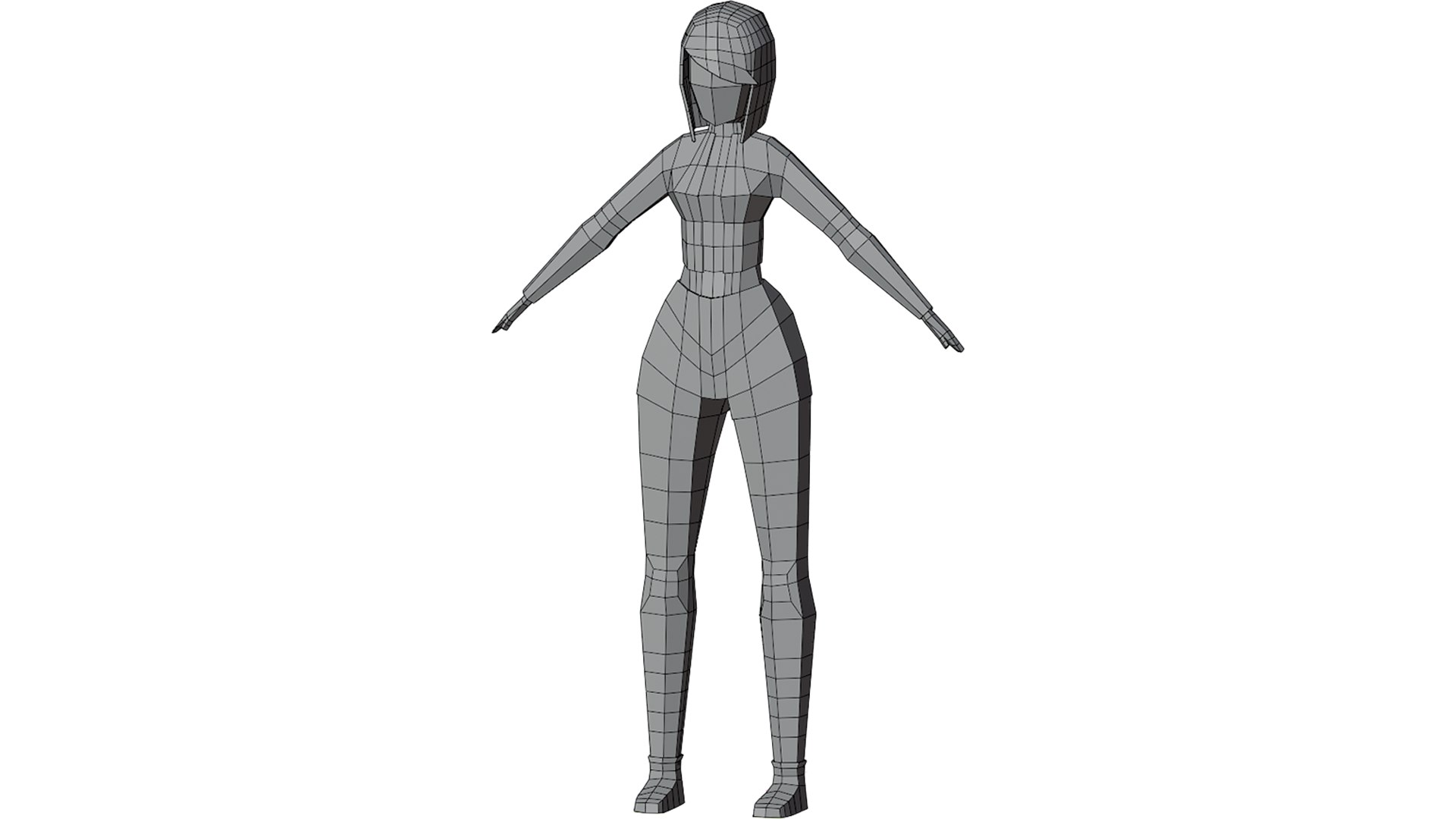 Low Poly PunkGirl 3D - TurboSquid 2212509